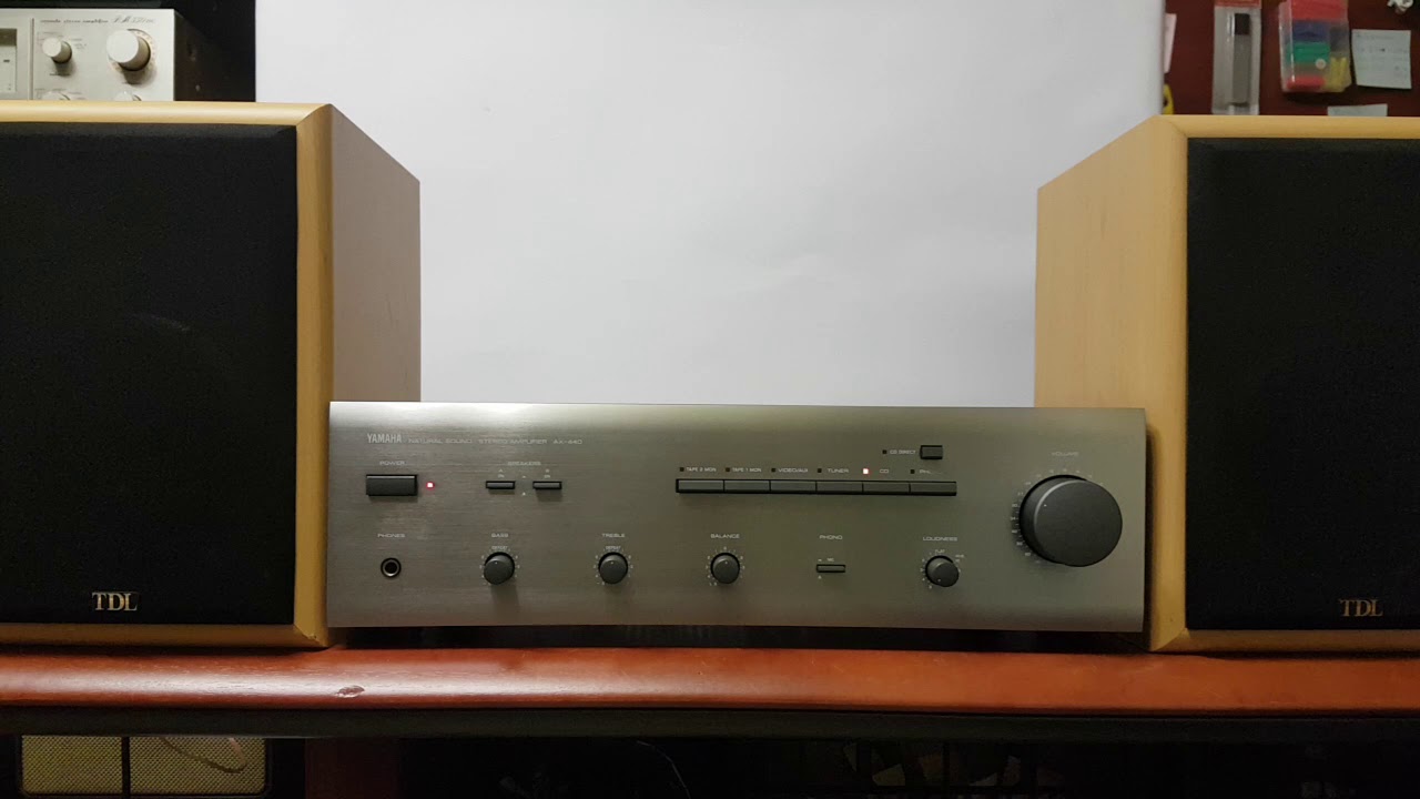 Yamaha AX 440 TDL Nucleus 2 part 1 - YouTube
