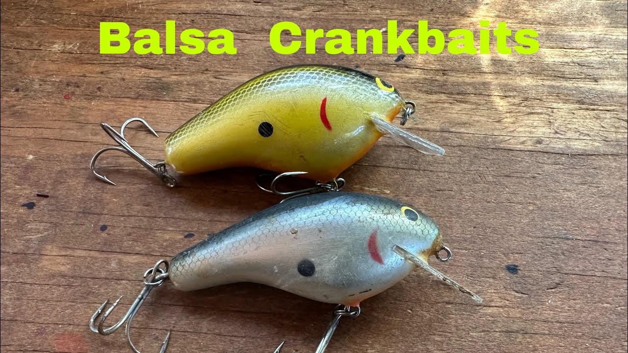When And How To Fish A Balsa Wood Crankbait… - YouTube