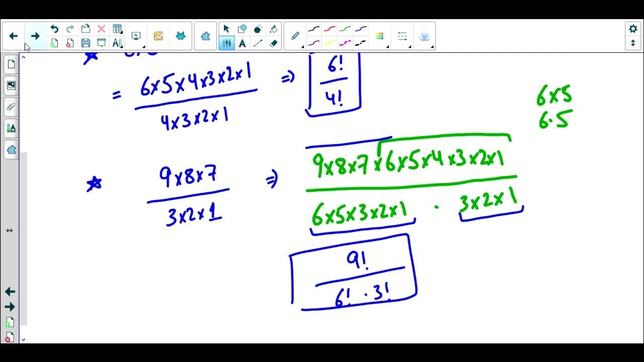 Chapter: The Binomial Theorem, Factorial Notation with examples 1/3 - YouTube