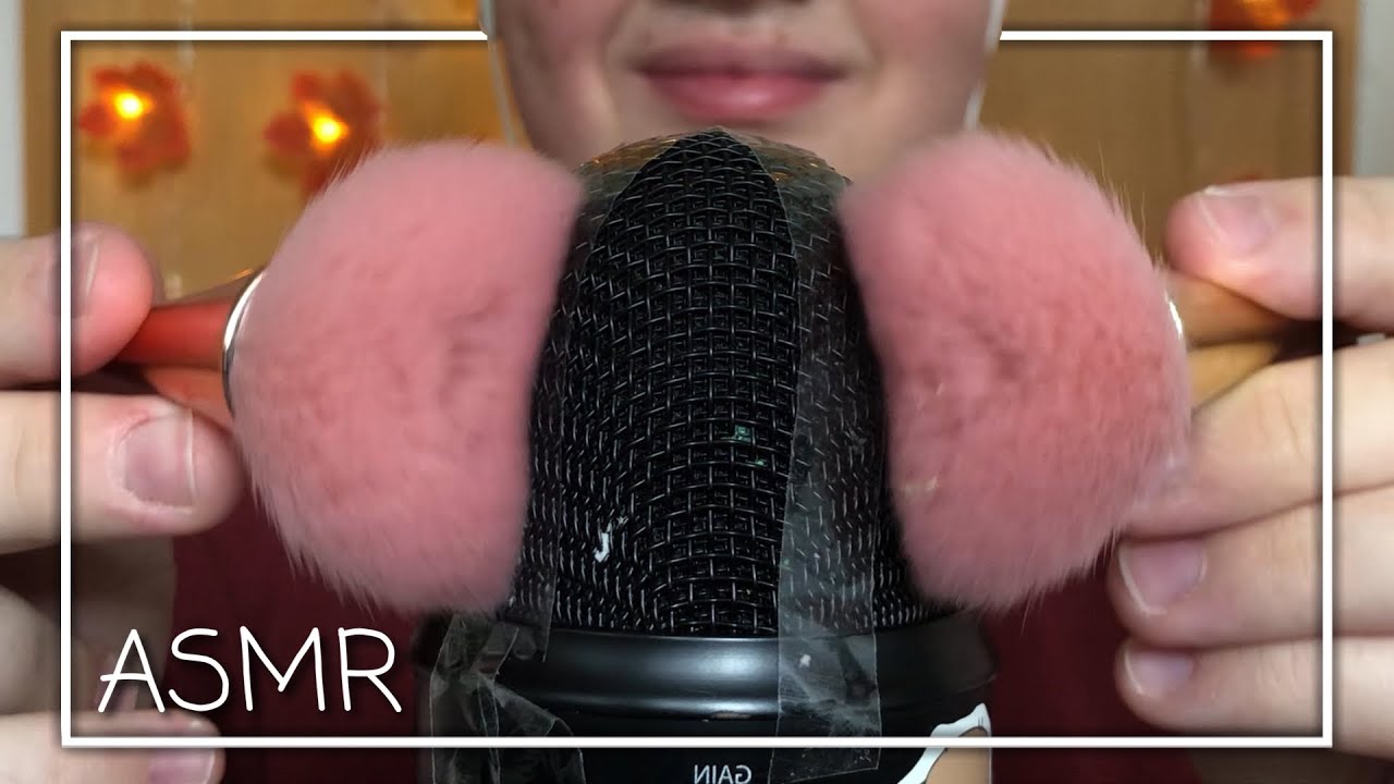 ASMR || Different Brushing Sounds with Tape (No Talking) - YouTube