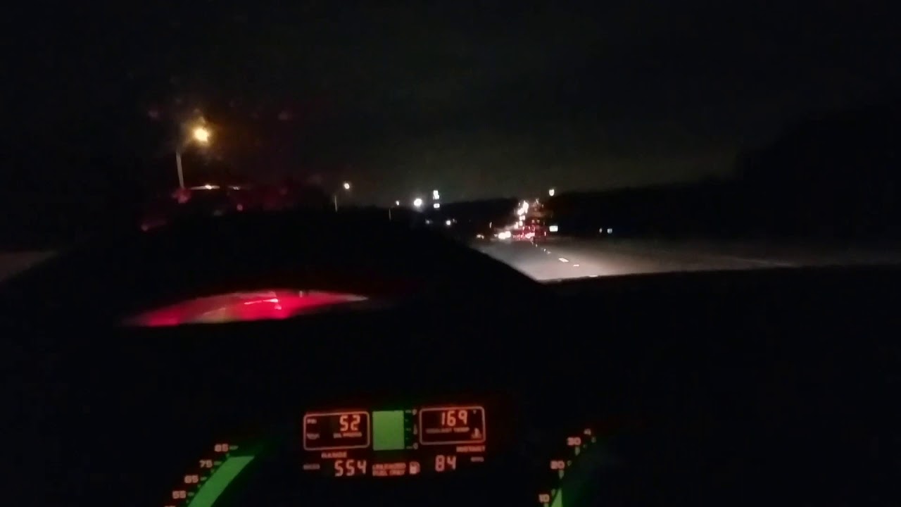 1986 Chevrolet Corvette - Night Drive Budget Special - YouTube