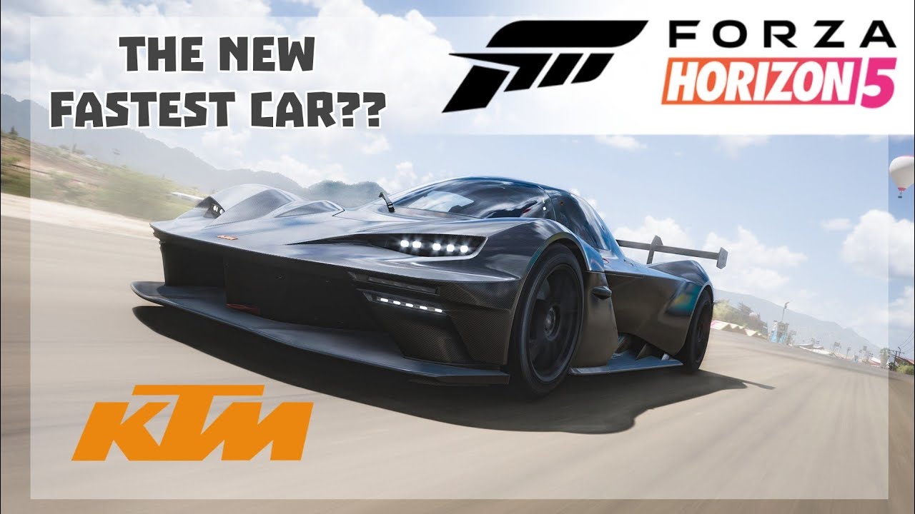 The New Fastest Car in FH5?? (KTM X-Bow GT4) - Forza Horizon 5!! - YouTube