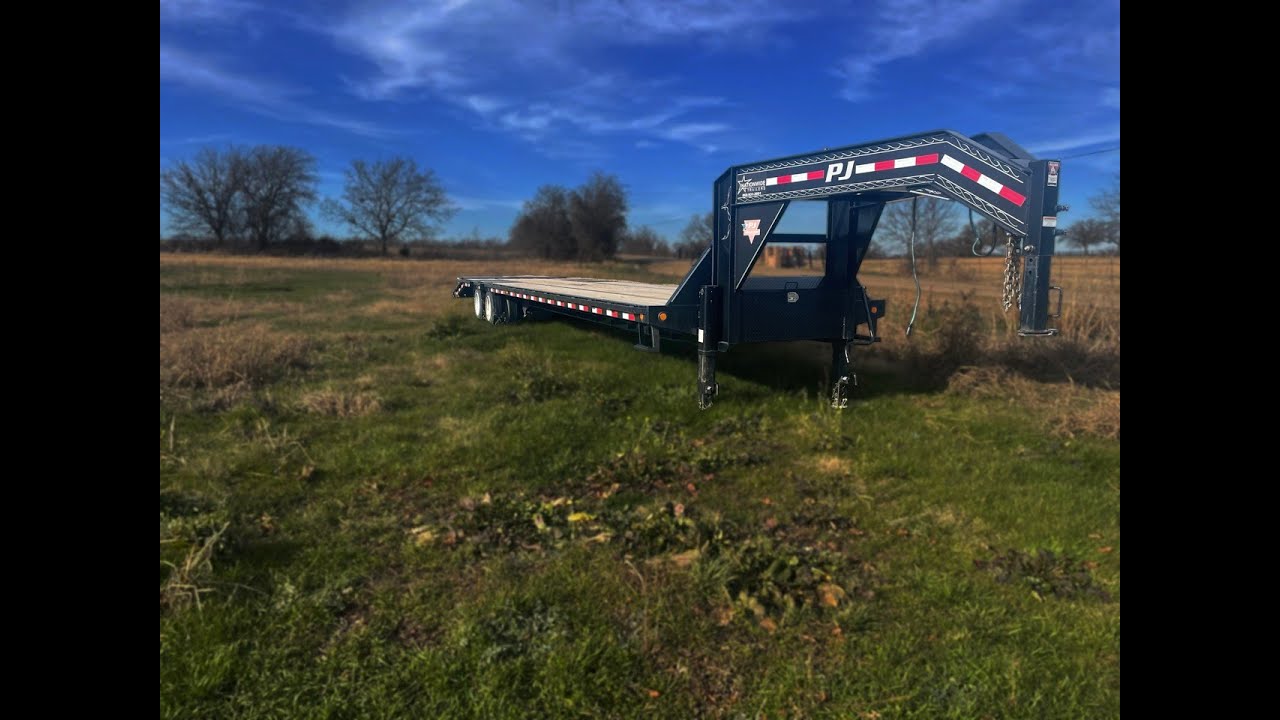 2020 PJ Trailers 40ft Gooseneck Trailer - 35+5, 15,000lb Axles ...