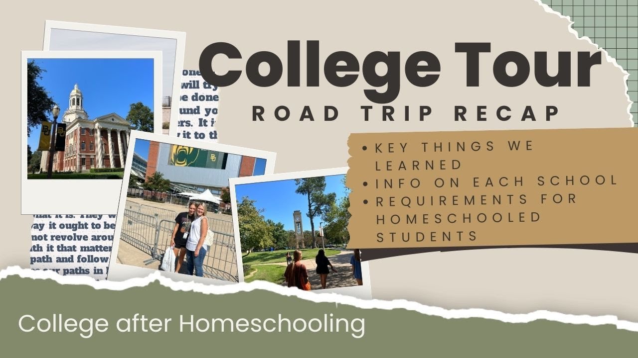 College Tour Road Trip Recap! | What We Learned About College ...