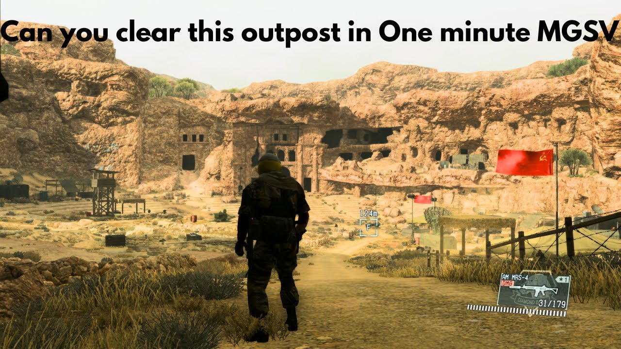 Who Can clear this outpost in One minute MGSV | Metal Gear Solid V ...