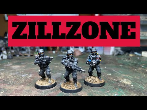Painting a Killzone helghast miniature | Killzone, resin, and mini ...