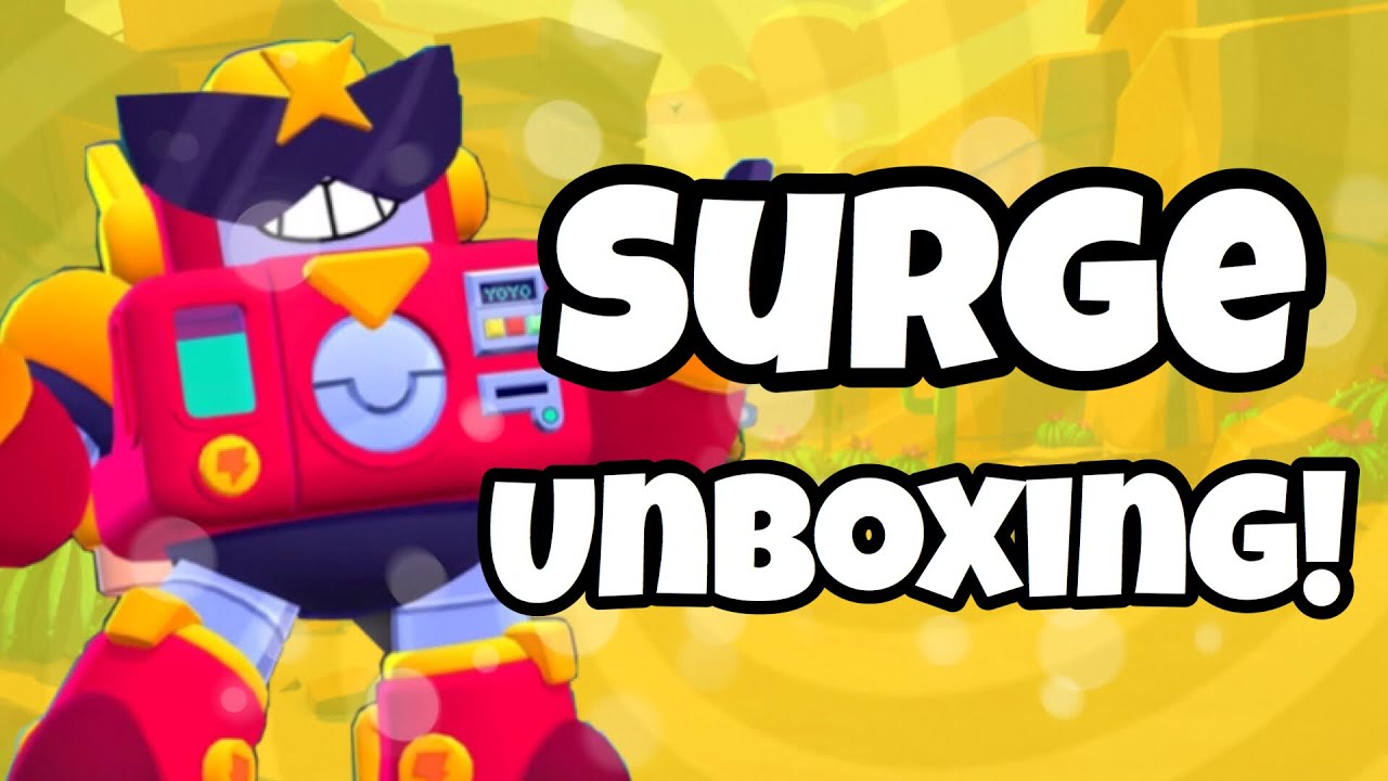 Unboxing *SURGE* in Brawl Stars! | Got No.1 UK Surge! - YouTube
