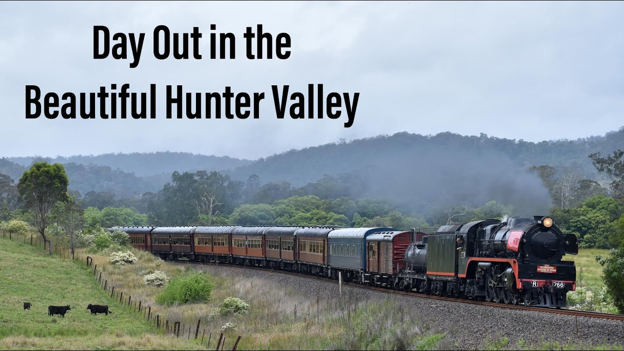 Day out in the Hunter Valley Featuring Steam Train R766 - YouTube