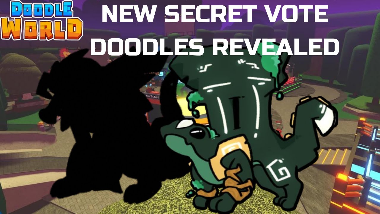 NEW SECRET VOTE DOODLES REVEALED!!! | Doodle World - YouTube