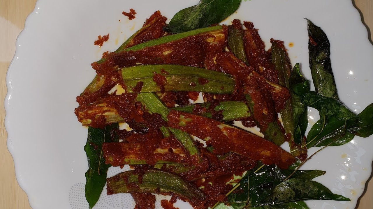 Ladies Finger Fry - YouTube