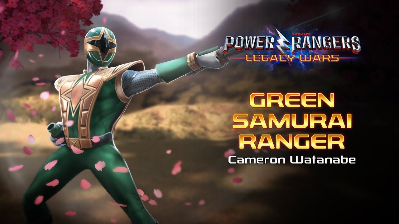 CAMERON WATANABE - GREEN SAMURAI RANGER/ REVIEW AND SPECIALITIES ...