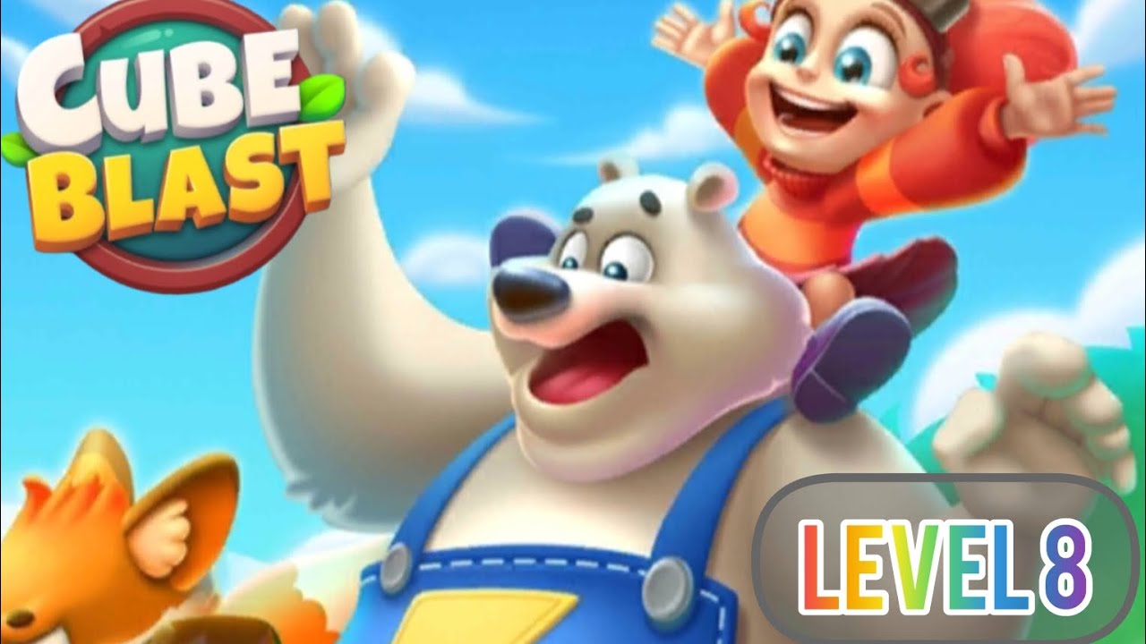 Cube blast 2023 game level 8 - YouTube