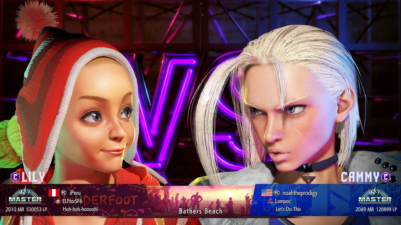 SF6 iPeru (Lilly Classic) Vs noahtheprodigy (Cammy Classic) - YouTube