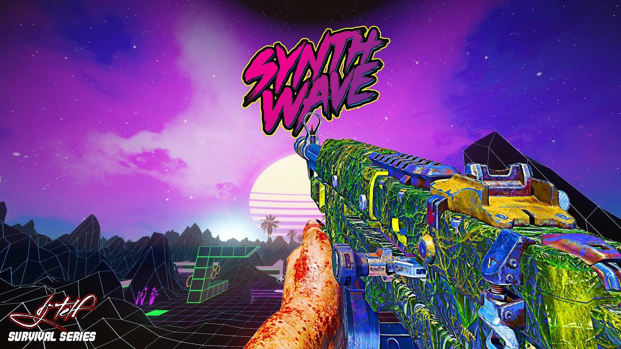Custom Zombies #24 SYNTHWAVE : Un aperçu d'une map INCROYABLE ! - YouTube