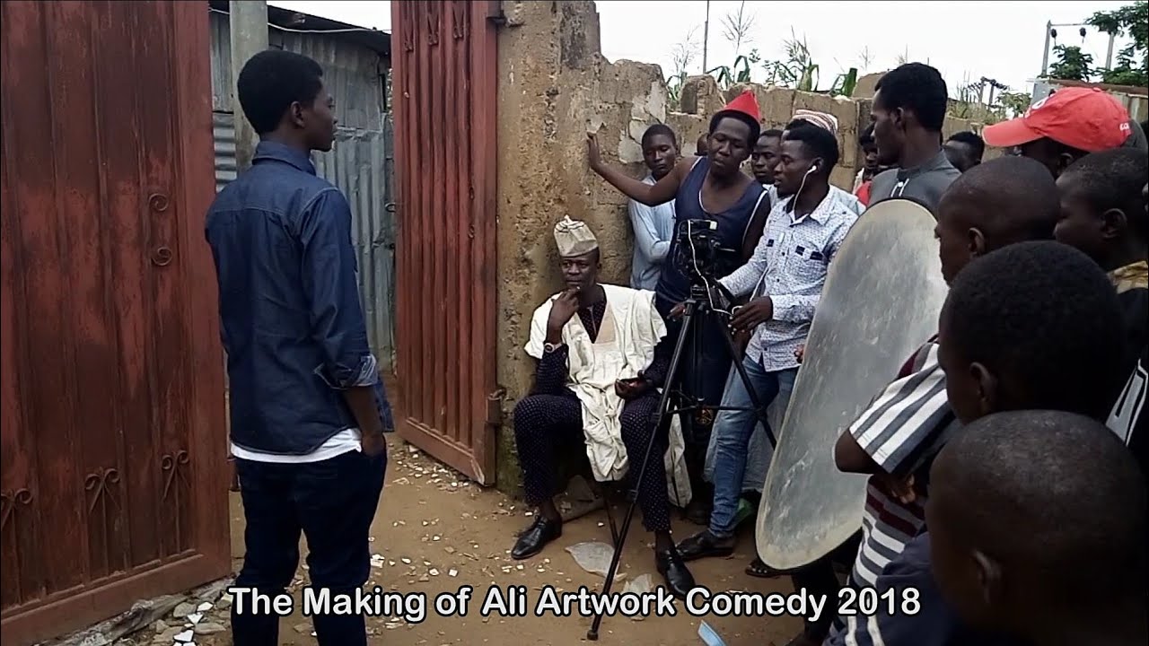 Kalli yadda Ali Artwork yake shirya Comedy (Ali Artwork Madagwal Comedy ...