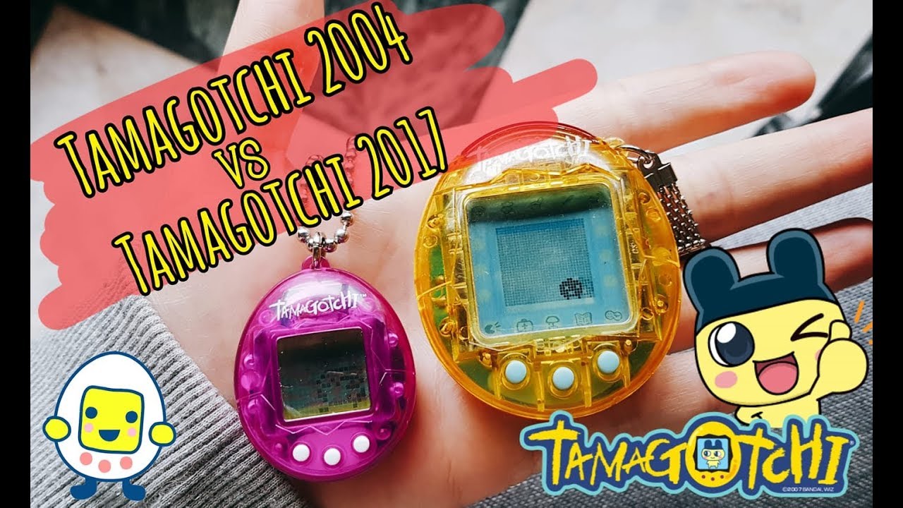 TAMAGOTCHI 2004 VS 2017 + Cadeau🐣🎁 - YouTube