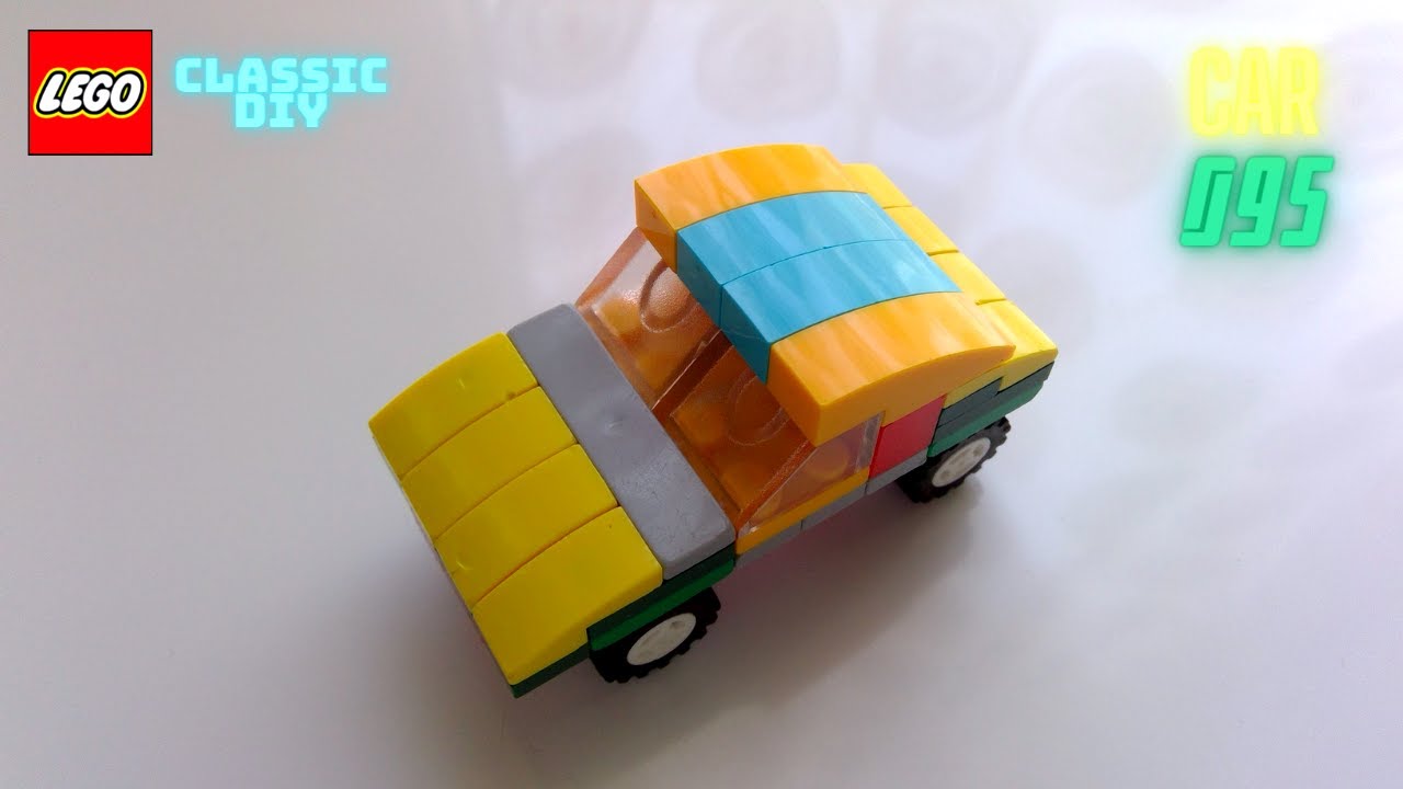 Lego Classic DIY Car Building Instructions 095 - YouTube