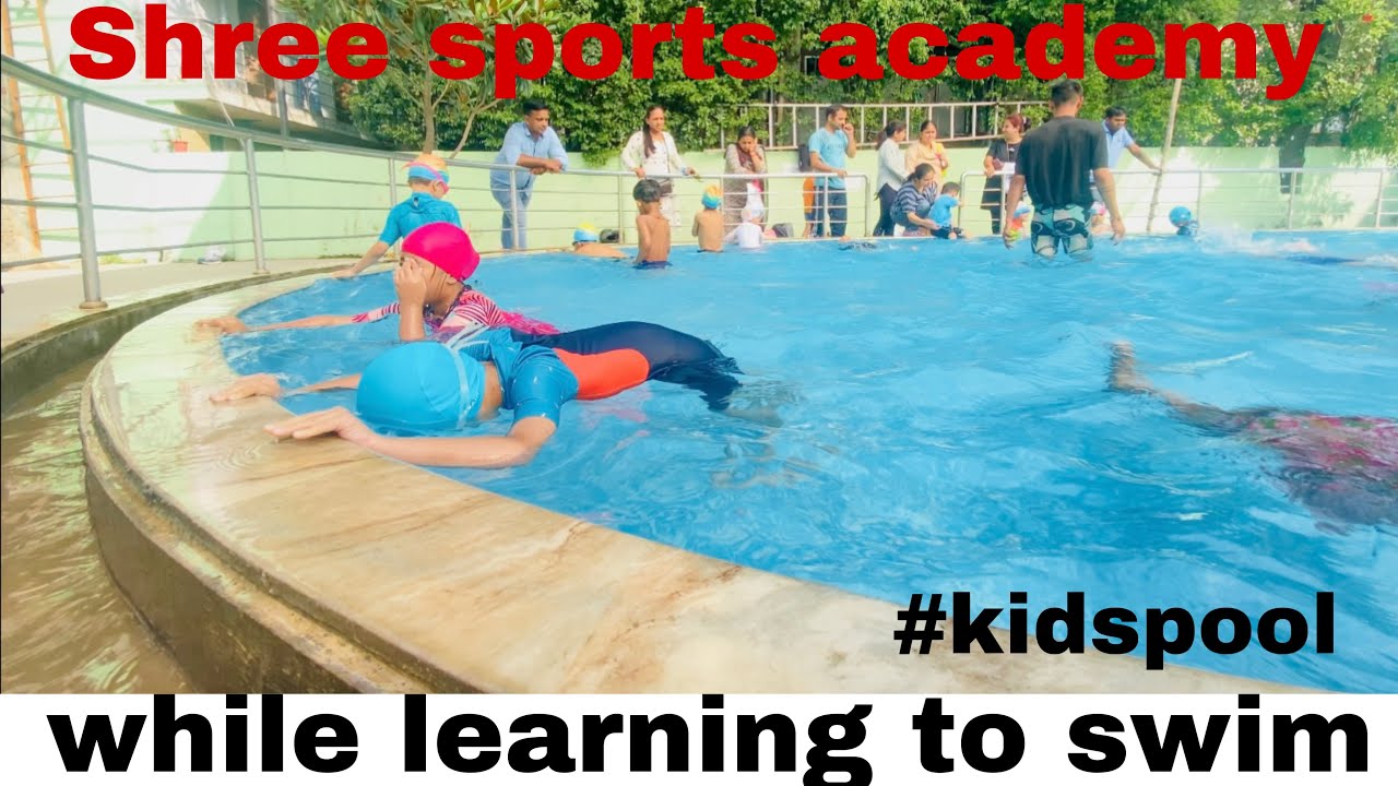 AUTISM KIDS LEARNING TO SWIM | KIDS SWIMMING POOL | SHREE SPORTS ACADEMY #swimming #swim # ...