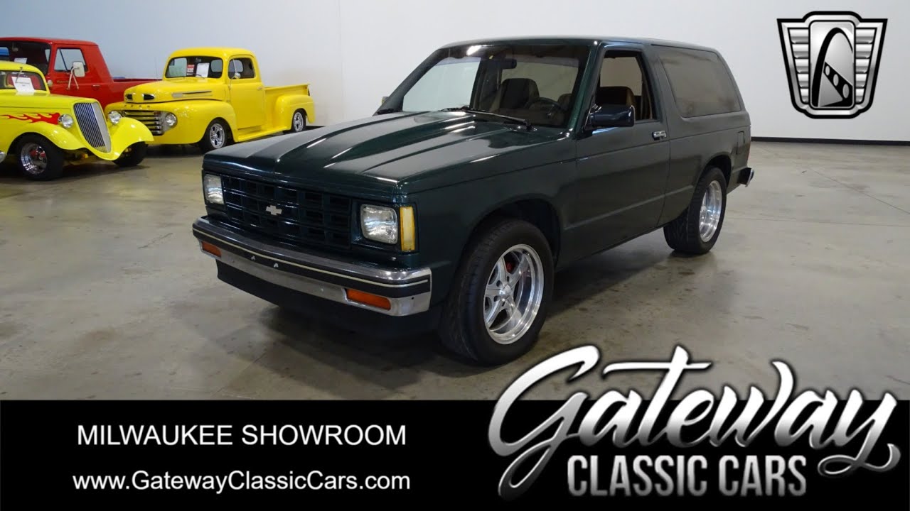 1987 Chevy S10 Blazer Custom 1987 Chevrolet S 10 Blazer Feature