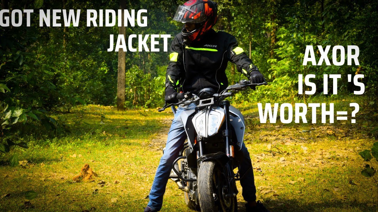 Got New Axor Riding Jacket/Duke 250 - YouTube