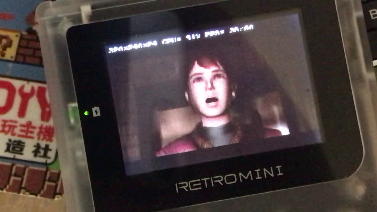 Retro Mini，RS90，for PS1 test - YouTube