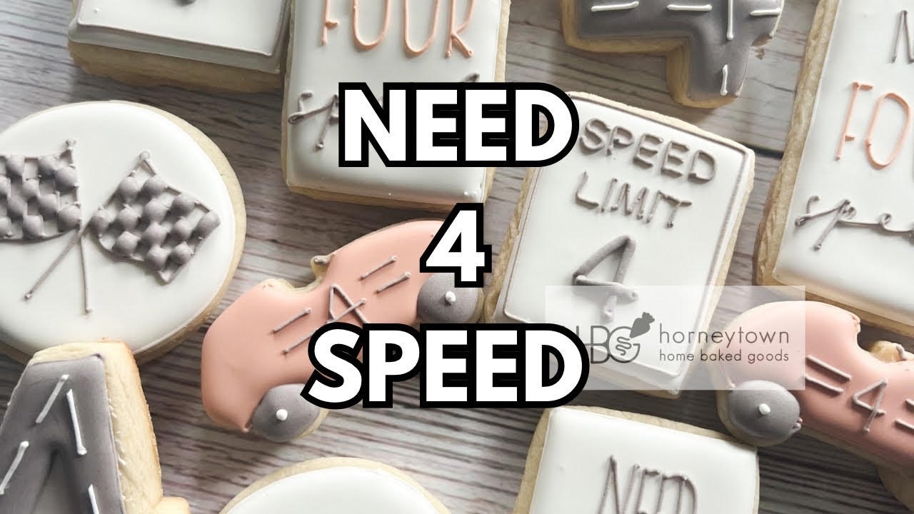 Need 4 Speed Cookies ~ Car Sugar Cookies ~ Royal Icing Tips and Tricks ...