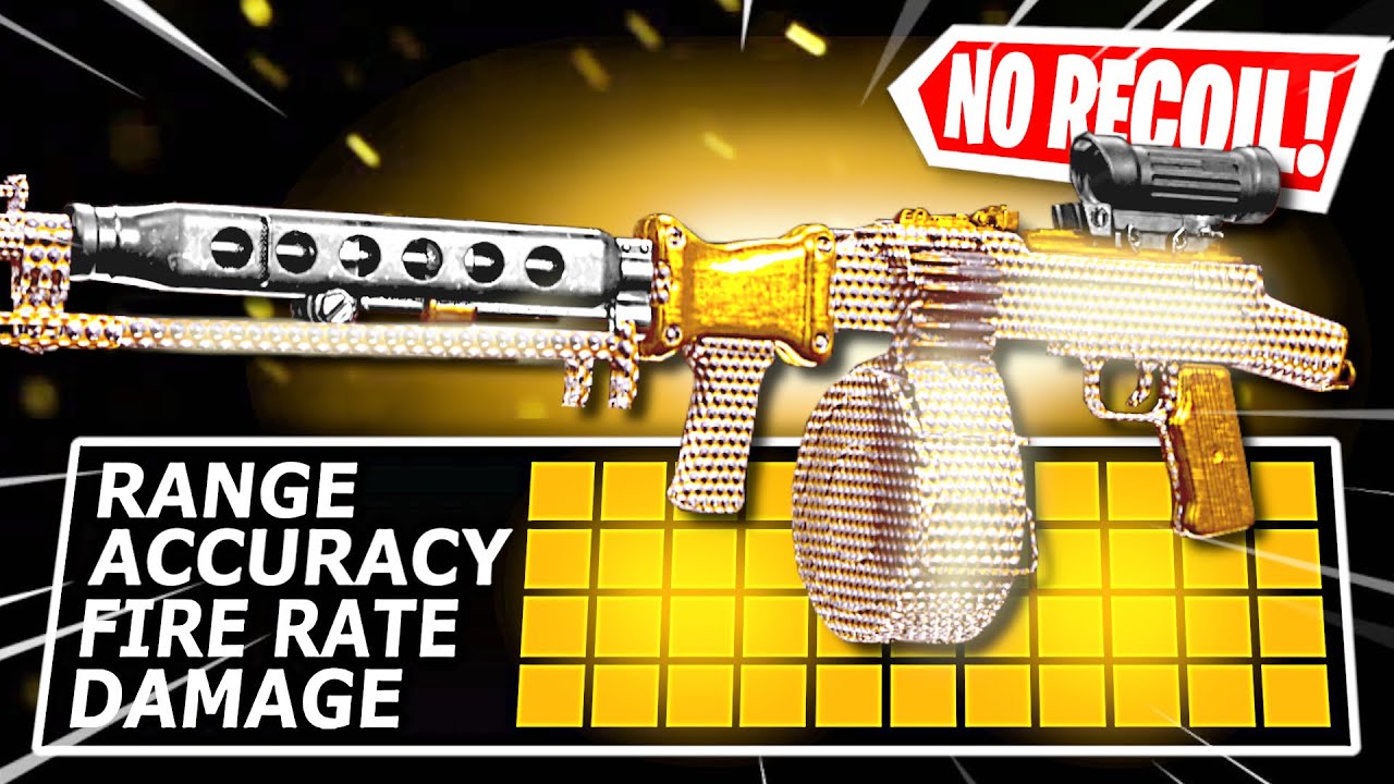 the *NO RECOIL* RPD in WARZONE! (BEST RPD CLASS SETUP) - Cold War ...