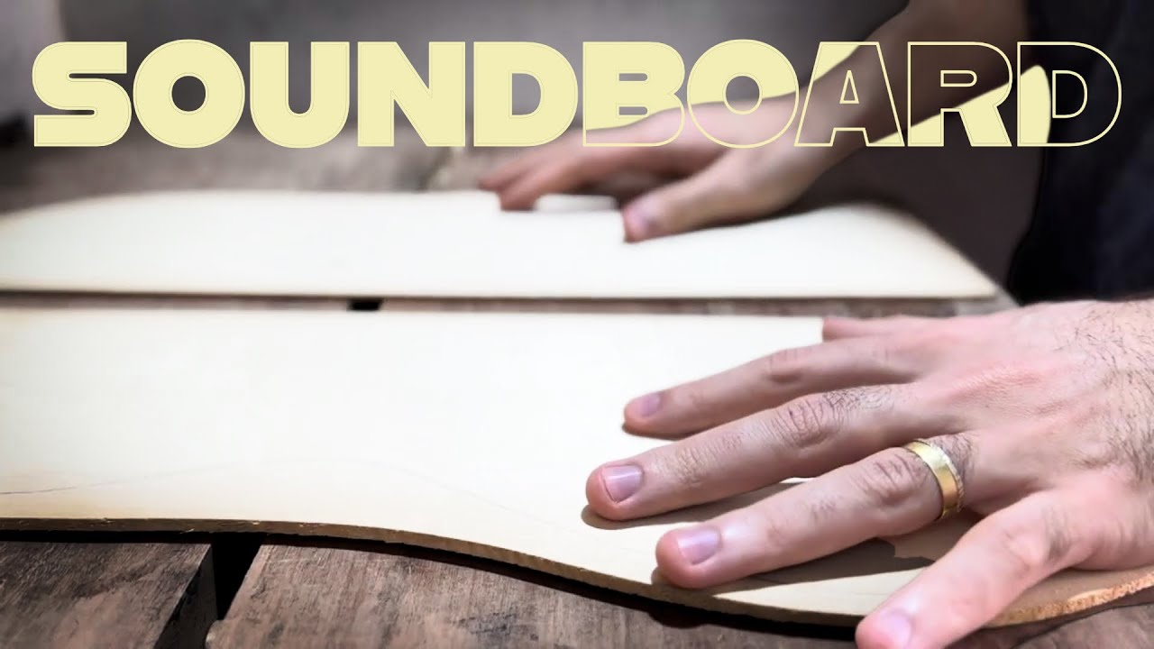 Shaping the Spruce Soundboard – Classical Guitar Build with Exotic Wood ...