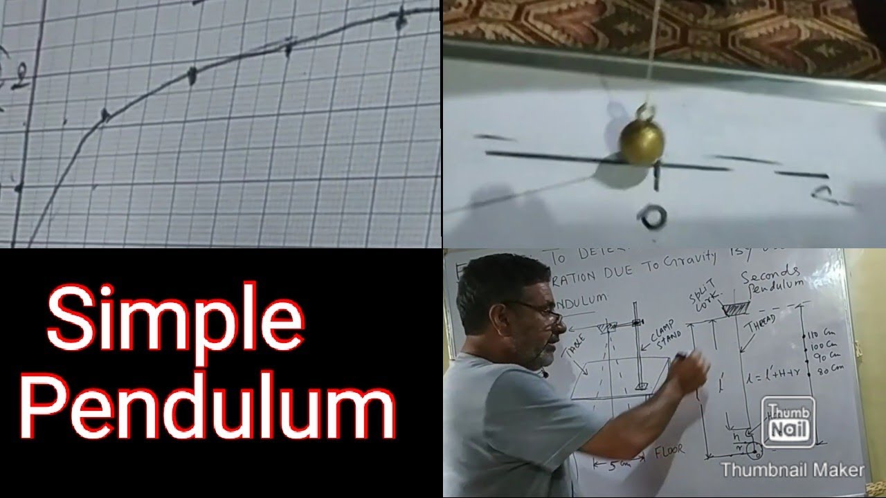 To determine the value of acceleration due to gravity using simple ...