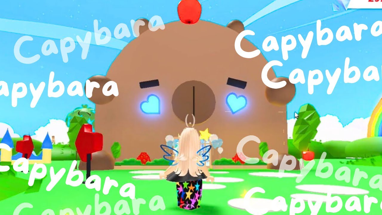 😍HICE UNA CASA DE CAPYBARA😱 - Adopt Me Roblox - YouTube