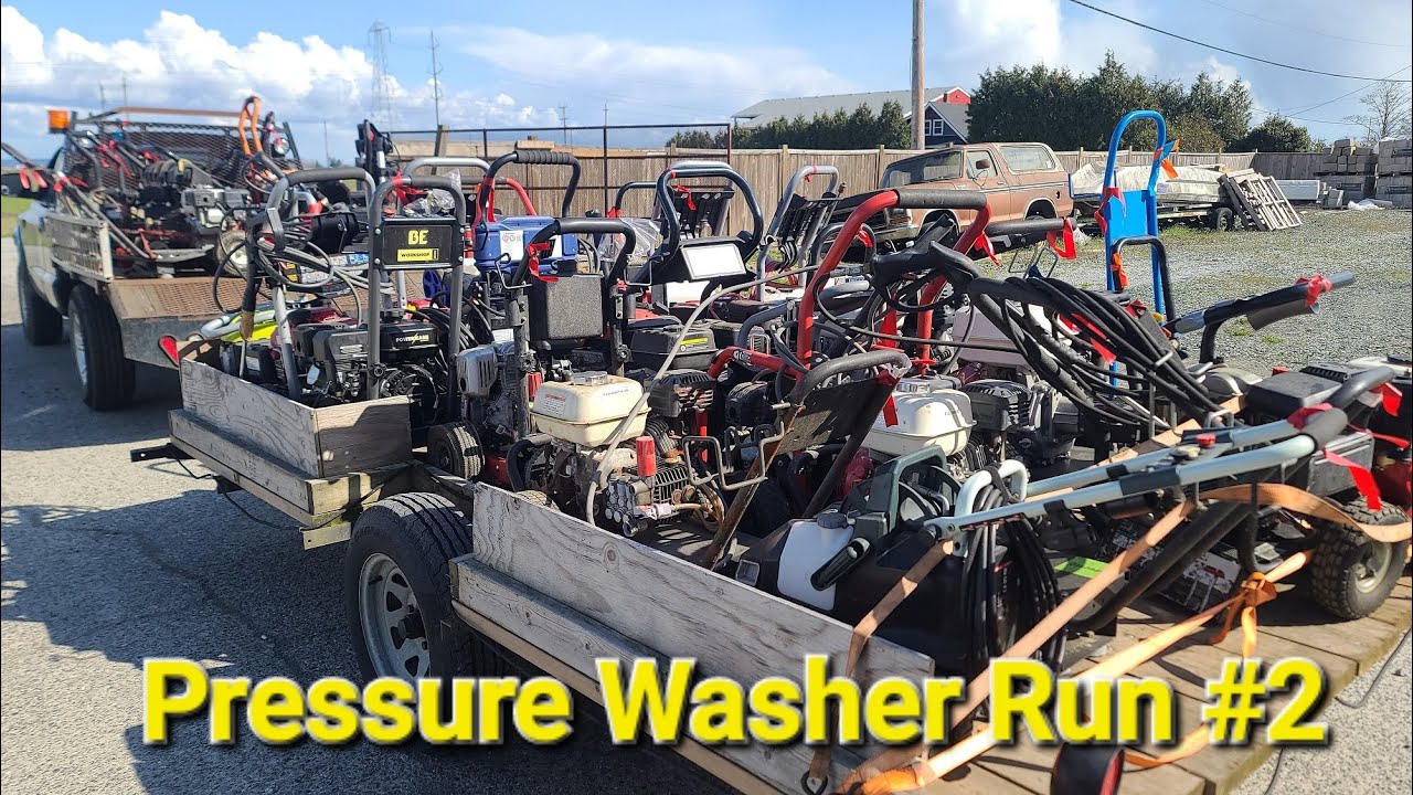 Buy & Sell - Pressure Washer Lot, Run No. 2 - YouTube