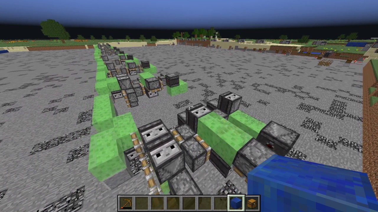 AFK Floor Placing Machine in Minecraft (0x1d Subscriber Special!!!1 ...