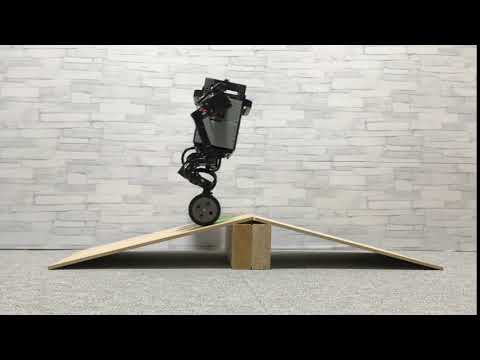 Two-wheeled robot - Ramp - YouTube