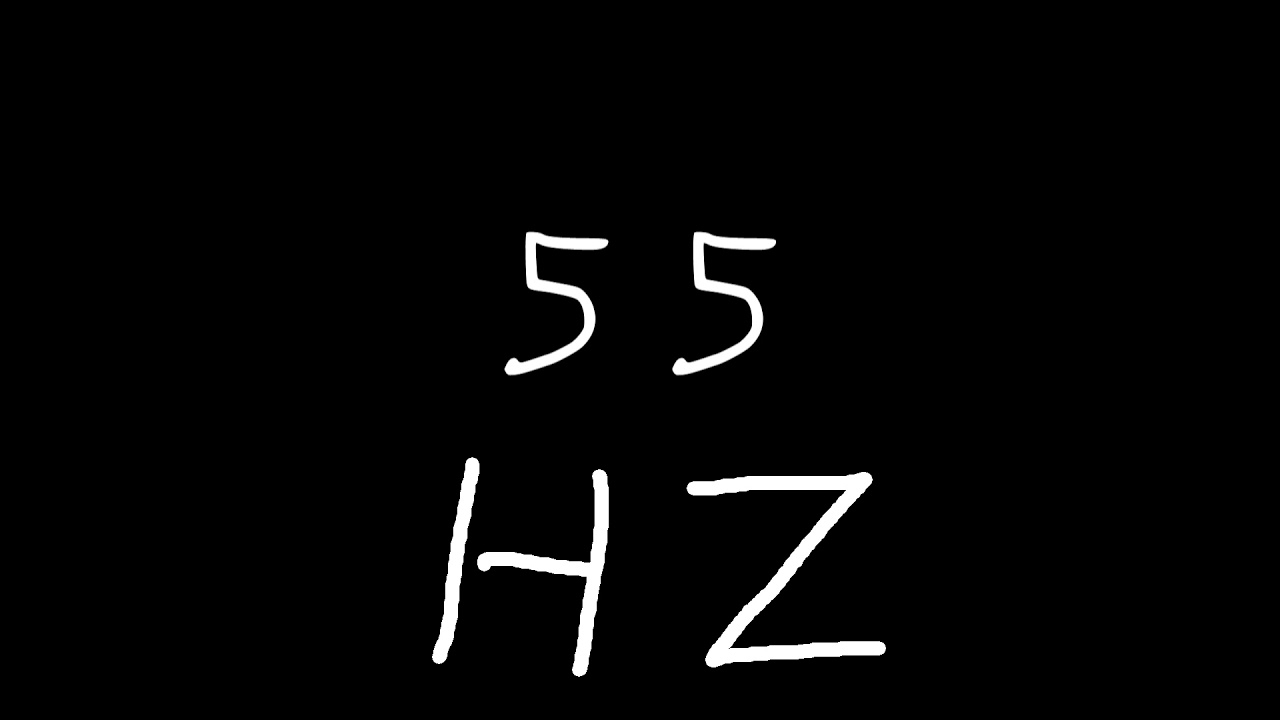 55 hz - YouTube