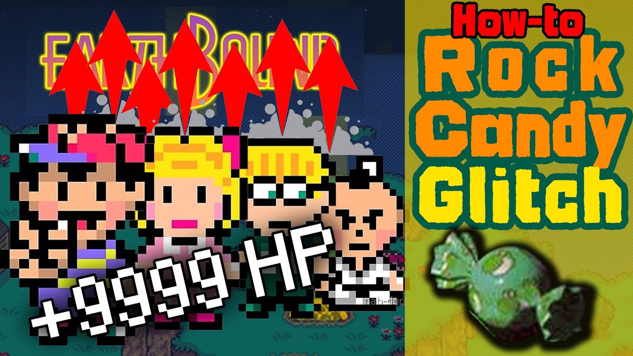 Earthbound - Rock Candy Glitch | How To - YouTube