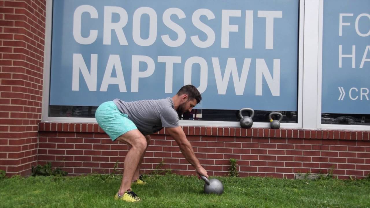 KB Deadlift Drag - YouTube