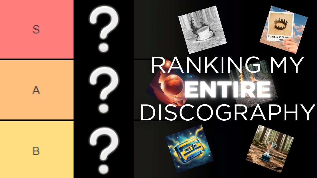 Ranking ALL my songs - YouTube