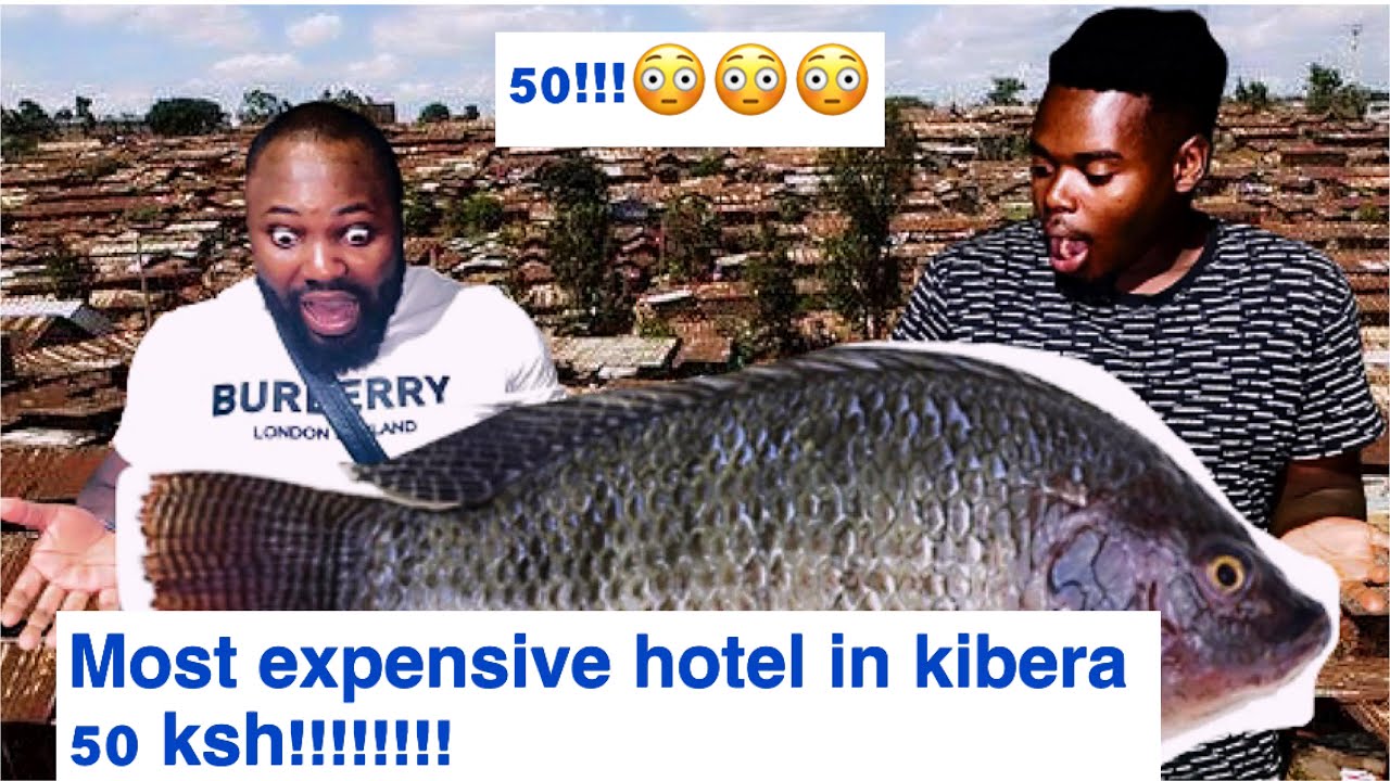 The most expensive hotel/restaurant in Kibera || Kenyans Vs Food show ...