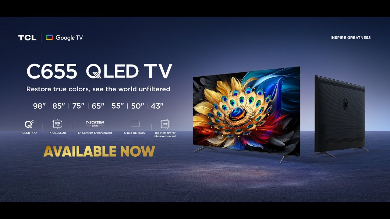 TCL New C655 QLED TV | TCL Pakistan - YouTube