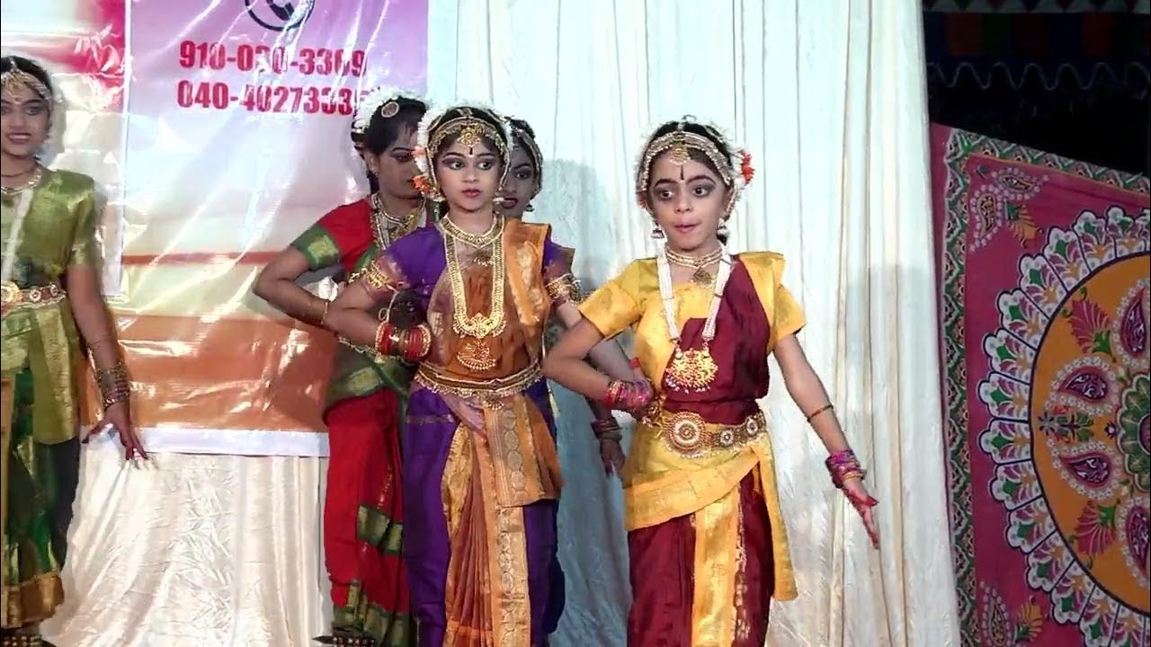 Kuchipudi Dance by Swara Bharathi Students - YouTube