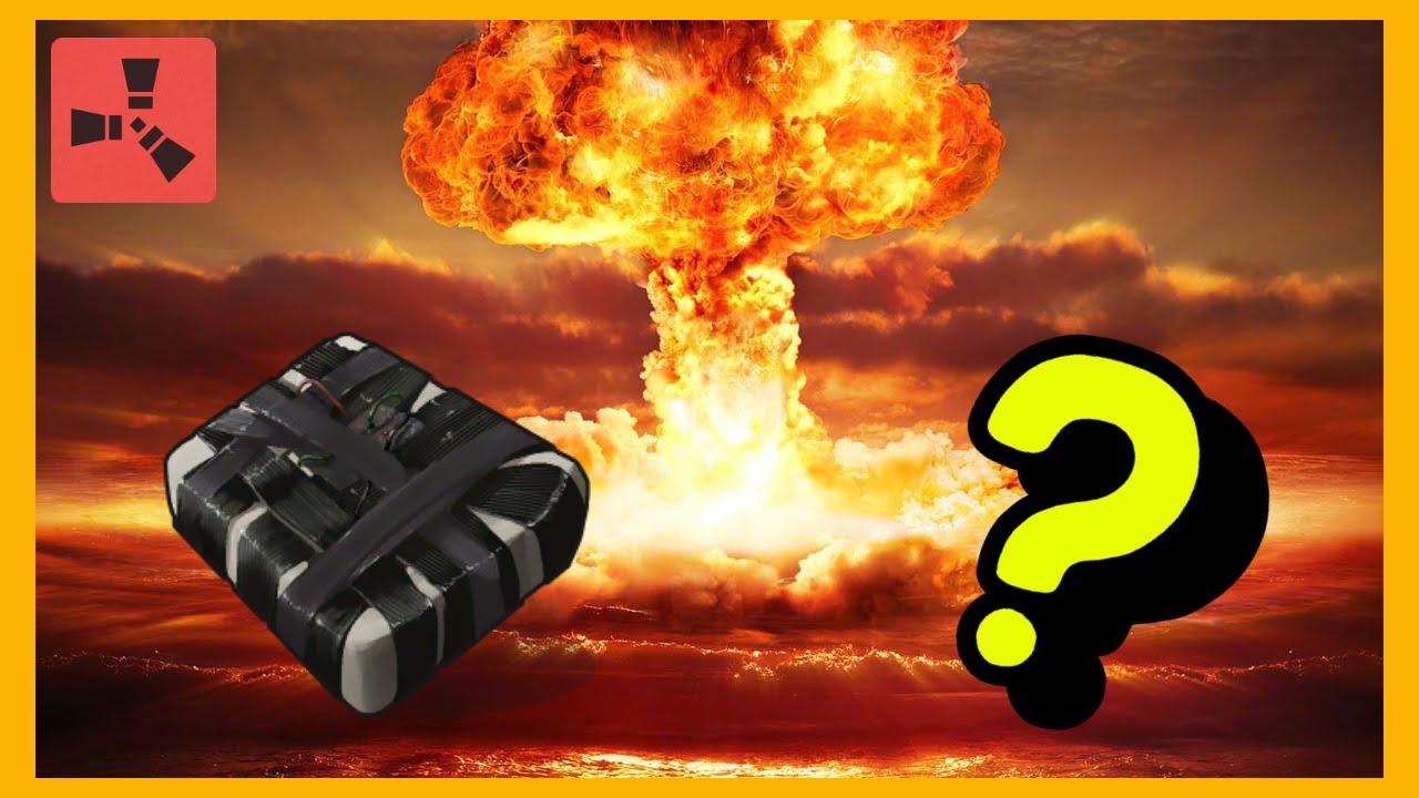 CUANTOS C4 POR PARED? RUST. BOLSA EXPLOSIVA - YouTube