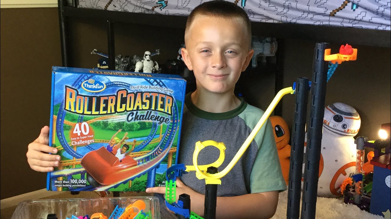 Roller Coaster Challenge by ThinkFun - YouTube