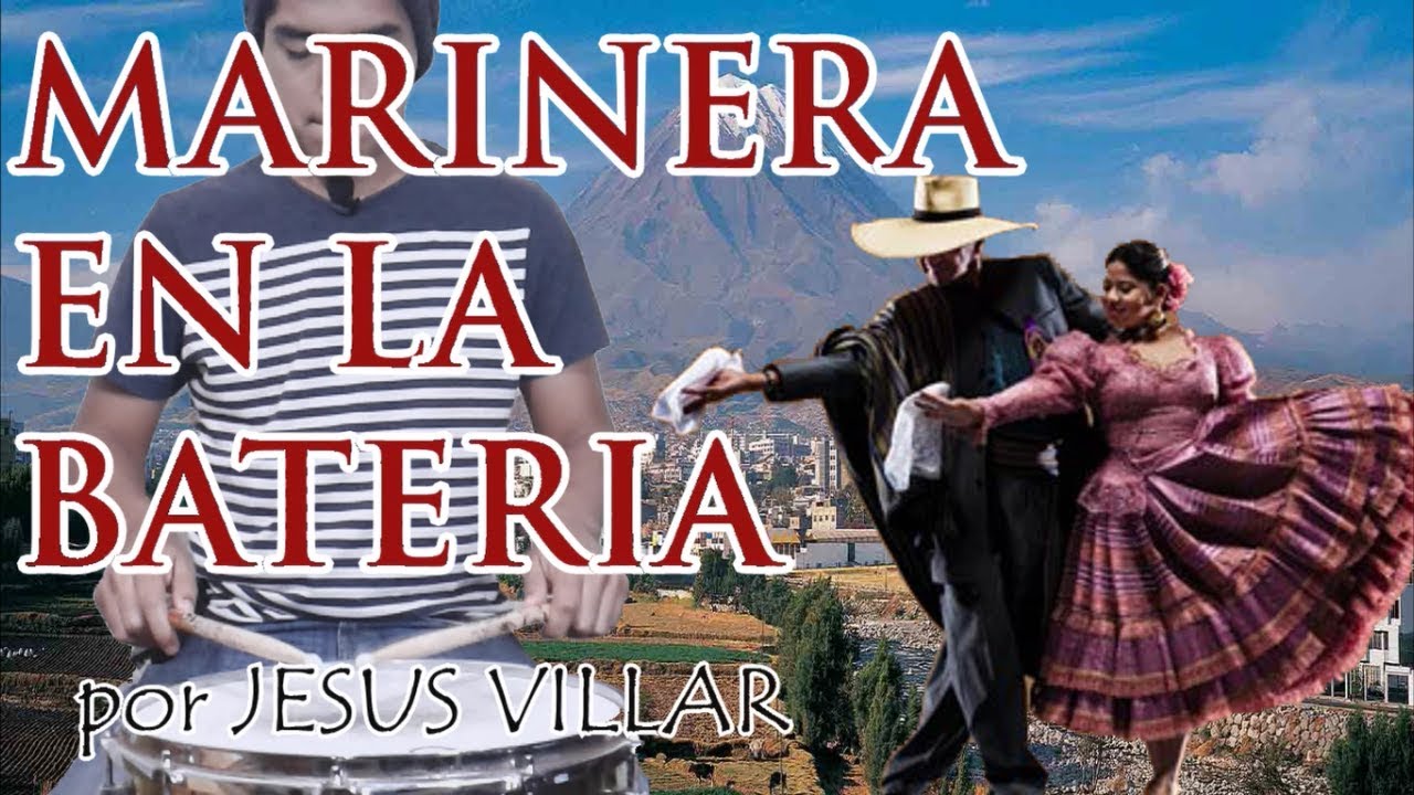 MARINERA PERUANA / COMO TOCAR MARINERA EN LA BATERIA / DRUM LESSON ...