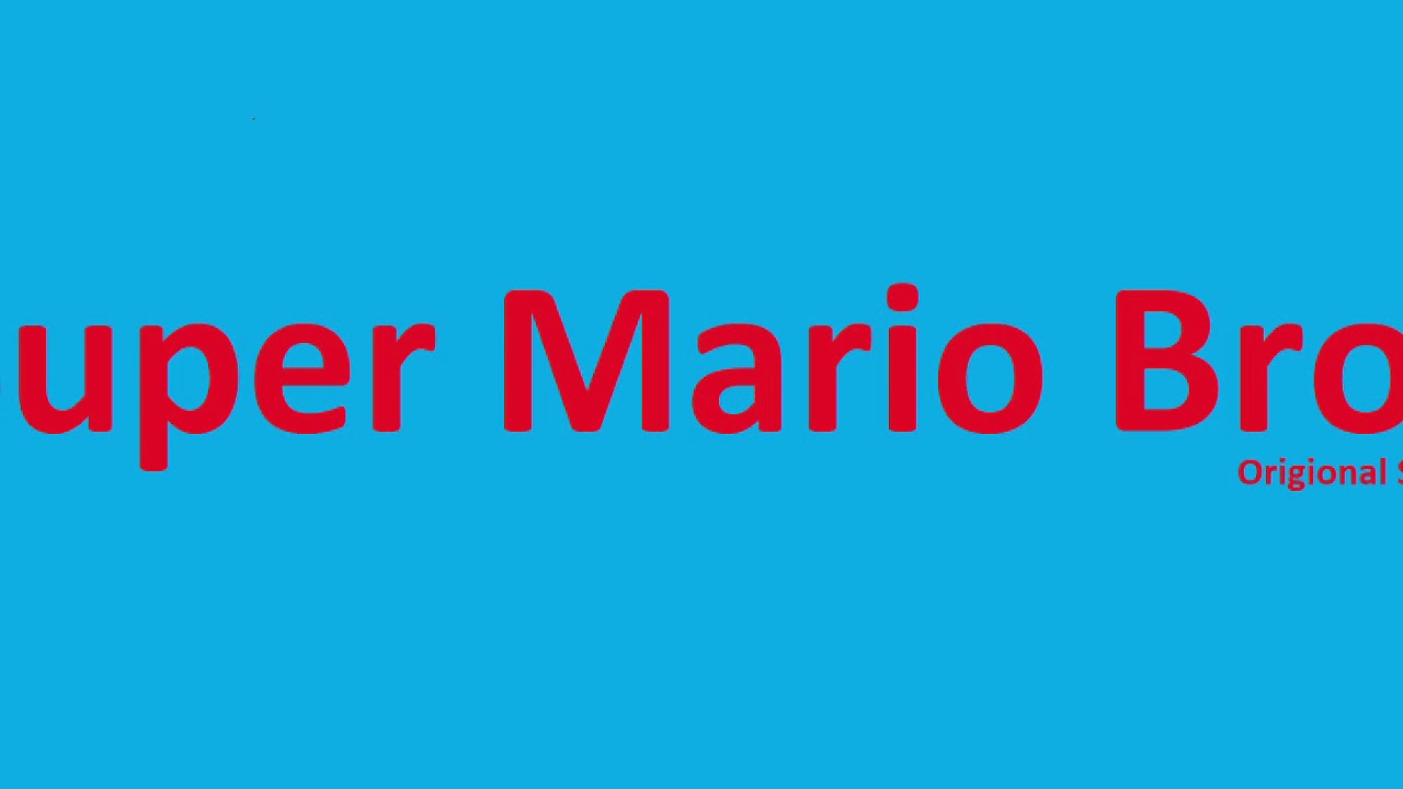 Super Mario Pause Sound Effect - YouTube