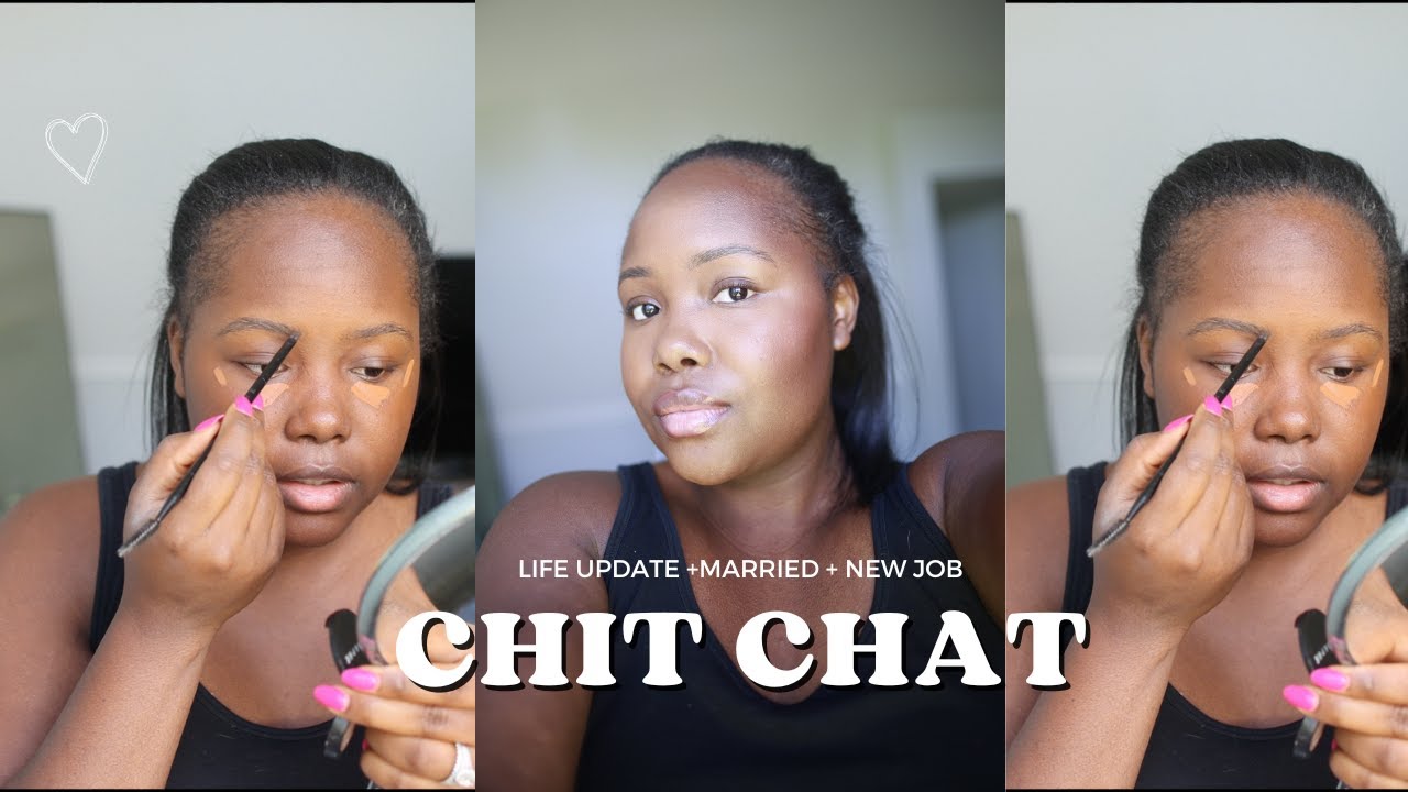 SImple Makeup Routine + Chit Chat - YouTube