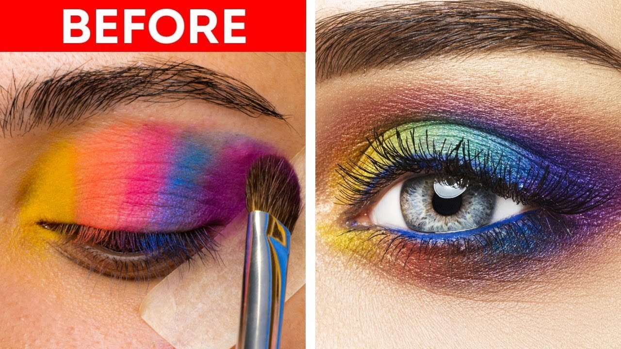 Makeup Tutorials for Beginners: 100 Layers Challenge 💄💅 - YouTube
