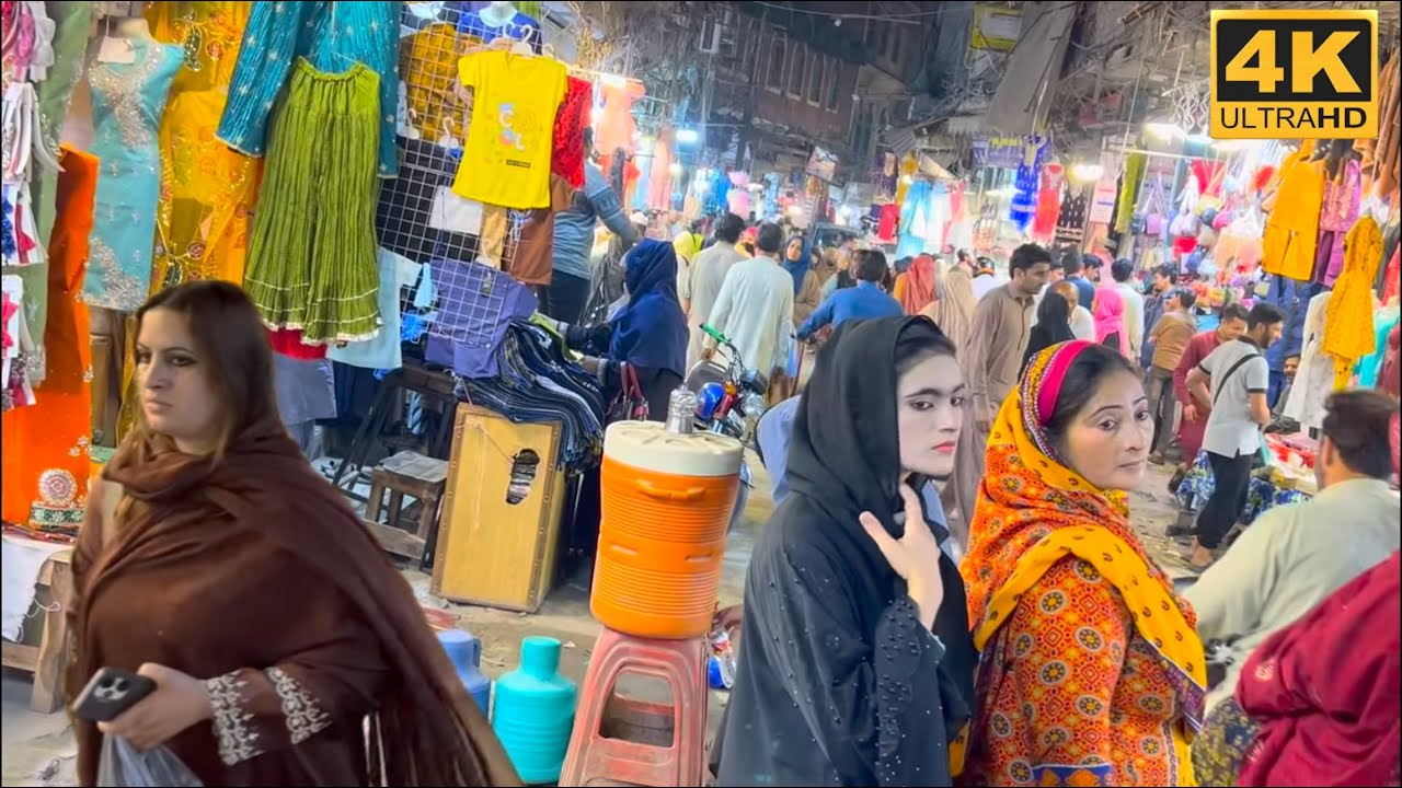 Exploring Lahore’s Kashmiri Bazaar to Old Anarkali in 4K | Lahore’s ...