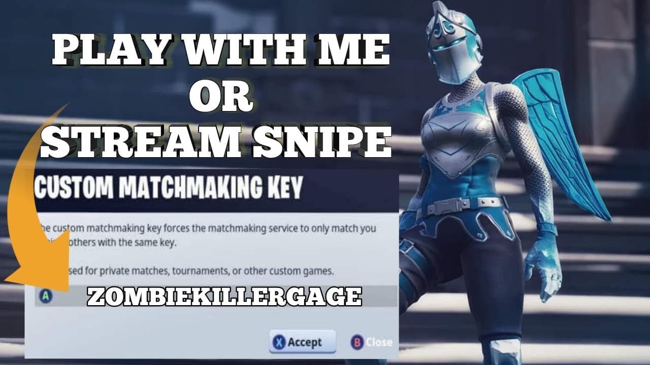 🔴FORTNITE CUSTOM MATCHMAKING KEY🔴FORTNITE PLAYING WITH SUBS🔴STREAM ...