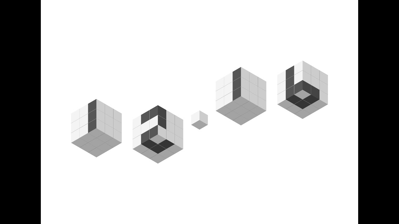 how to draw Cube image using Sketchup + Illustrator - YouTube