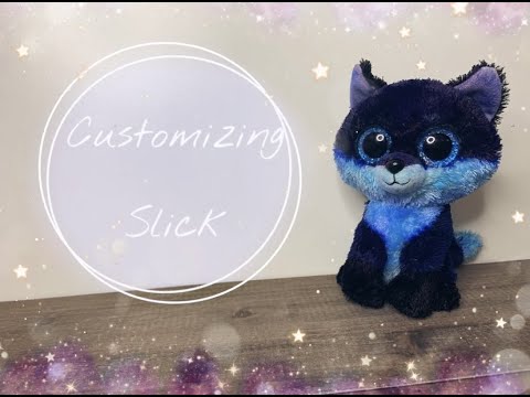 Customizing Slick! (beanie boo custom #5) - YouTube